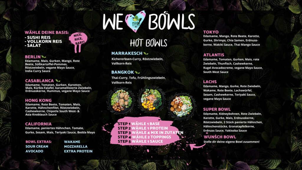 Speisekarte - Pans Kitchen